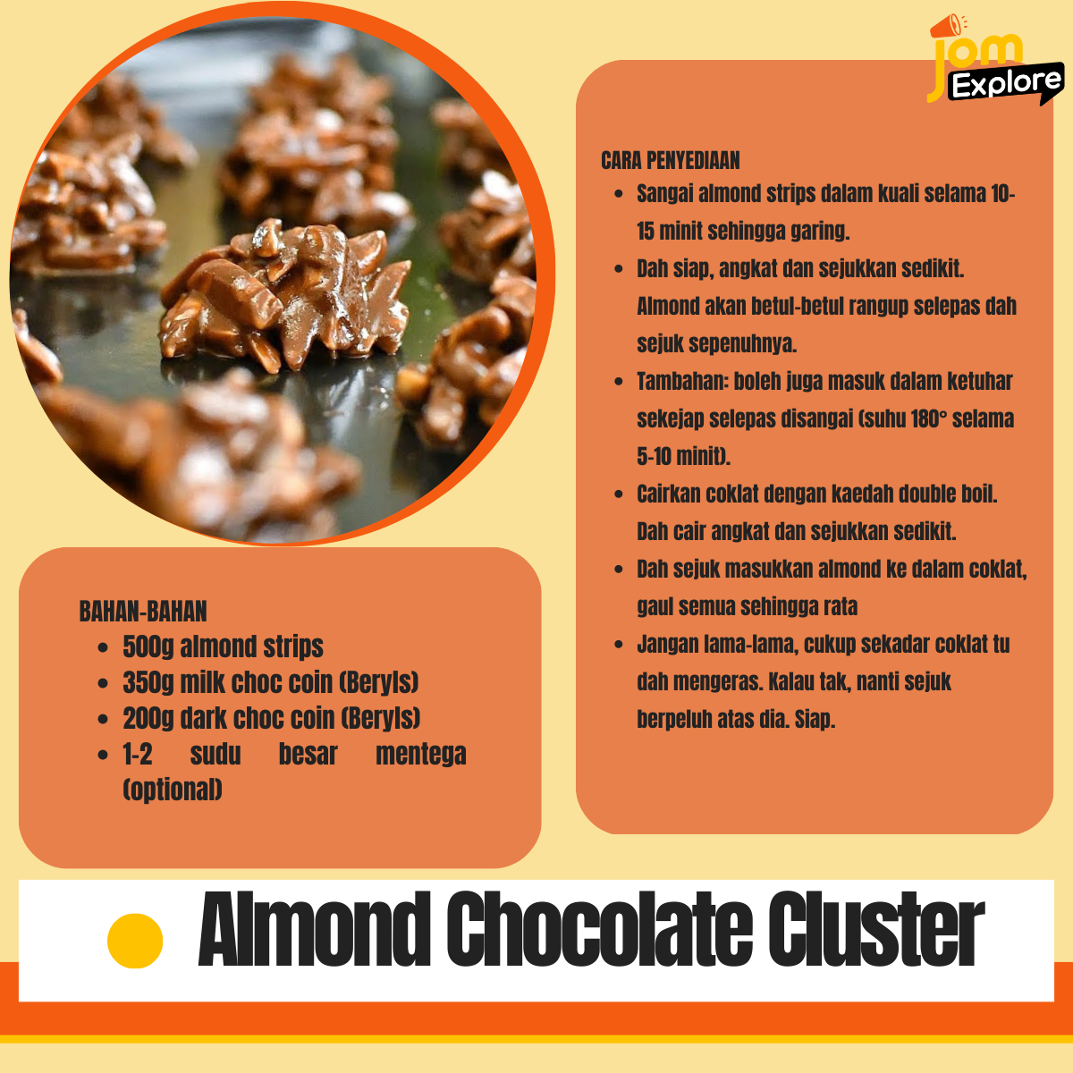 Resepi Kuih Raya Tanpa Oven: 4 Kuih Raya Coklat yang Mudah dan Sedap ...