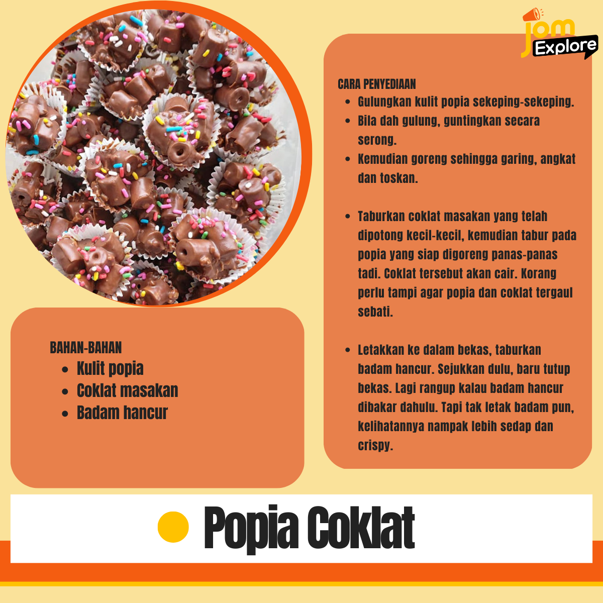 Resepi Kuih Raya Tanpa Oven: 4 Kuih Raya Coklat yang Mudah dan Sedap ...