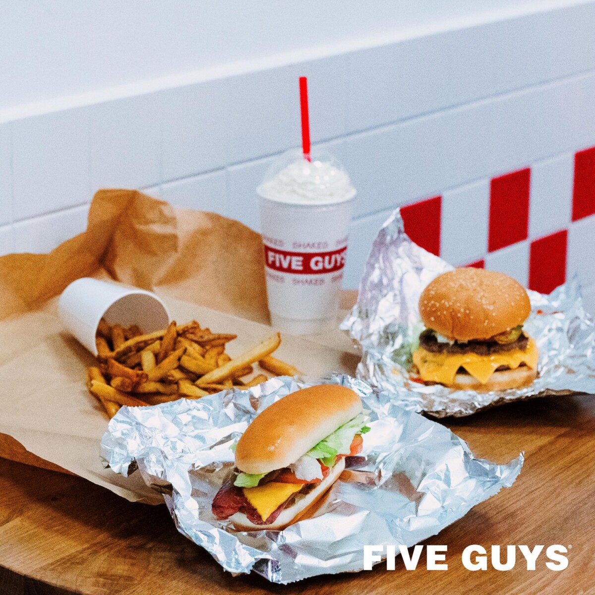 FIVE GUYS Khas Untuk Peminat & Pencinta Burger!
