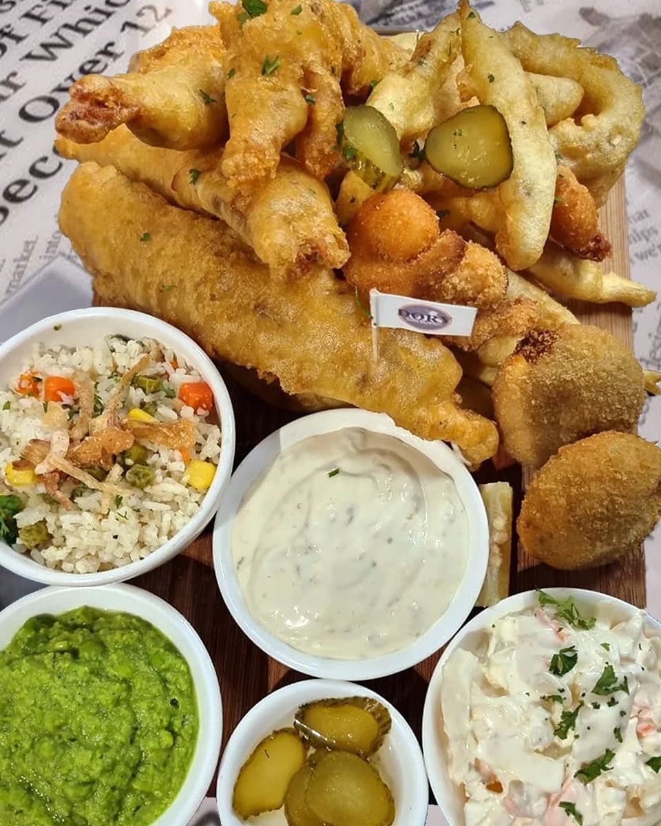 Cor Blimey Menghidangkan Fish & Chips Original Paling Sedap!