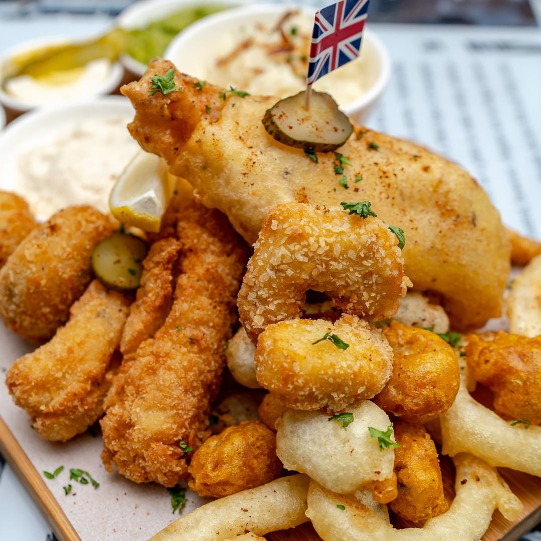 Cor Blimey Menghidangkan Fish & Chips Original Paling Sedap!