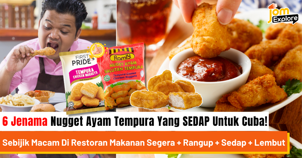6 Jenama Nugget Ayam Tempura Yang SEDAP! Kalah Kedai Fast Food