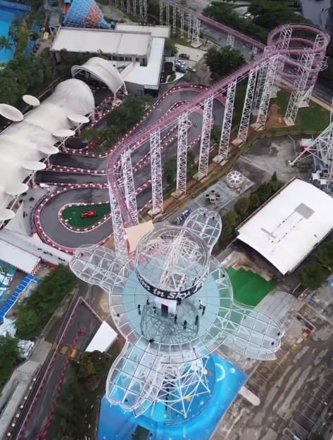 Tarikan Terbaru Di I-City Shah Alam Iaitu Waterslide